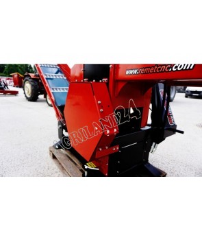 Cippatore professionale Remet RP-200, 6 coltelli SUPER con nastro e...